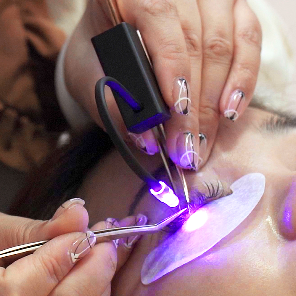 TL 02 Touch-type UV/LED eyelash extension forceps lamp – PINKY LEEM
